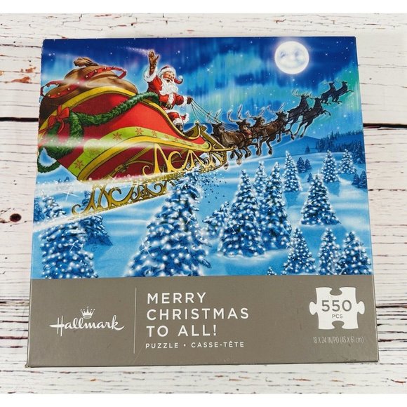 Hallmark | Games | Hallmark Merry Christmas To All Jigsaw Puzzle 00 ...